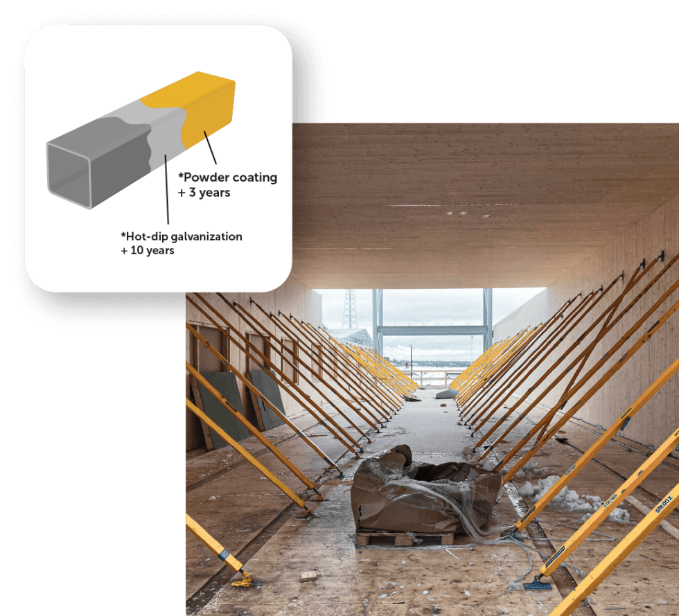 Lightweight & Durable Wall brace - Stedox®