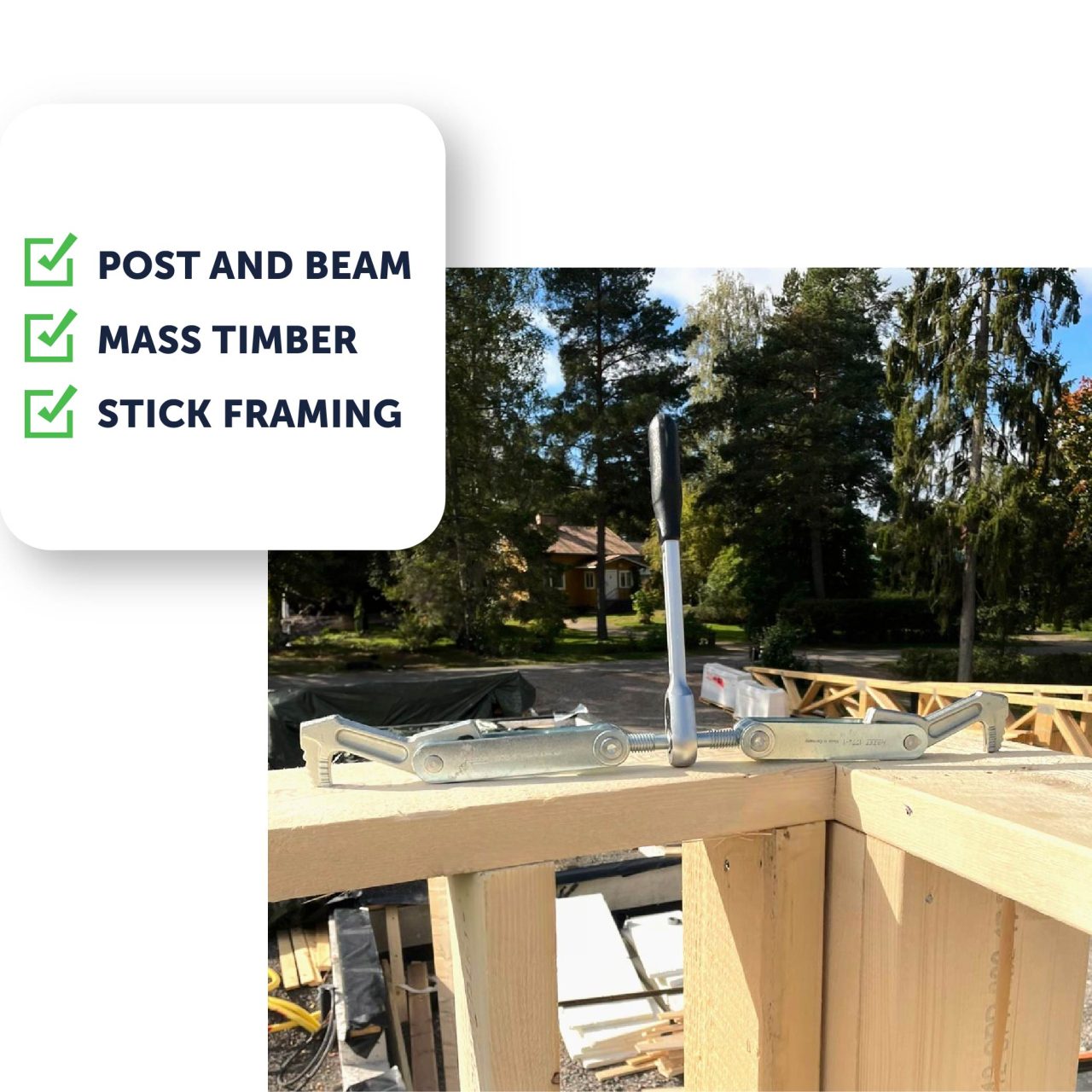 Get perfect joints - 100% of the time with Stedox® Beam Pullers
